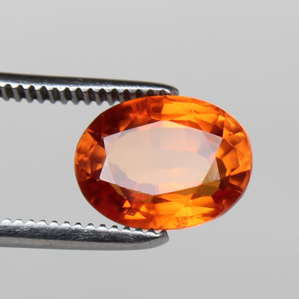 Natural Orange Sapphire 7.70 Ct Padparadscha Oval Cut Certified ...