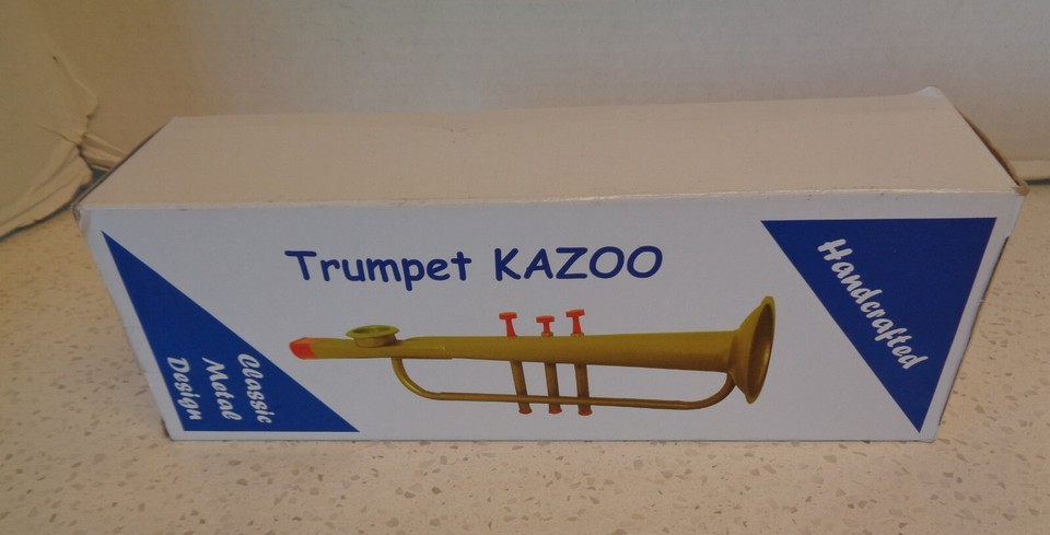 The Original Kazoo Company #202 Trumpet Kazoo - Handcrafted Metal ...