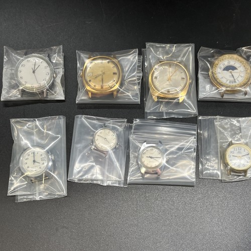 LOT of 8 Vintage Timex Watch Faces Electric Quartz Mens & Womens | eBay