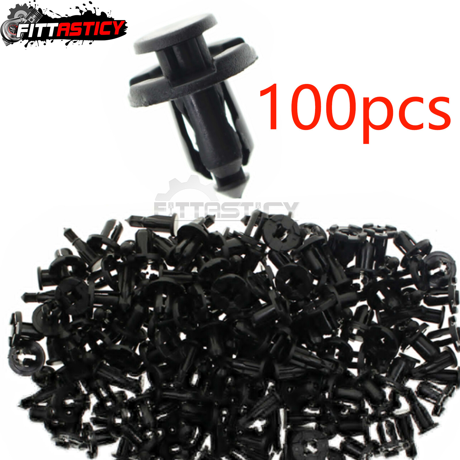 100PCS Clip Bumper Fender Retainer Fastener Rivet 90914-0007 for Subaru ...