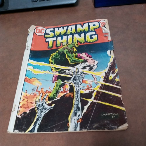 SWAMP THING 3 1ST APPEARANCE PATCHWORK MAN dc comics MARCH 1973 bernie ...