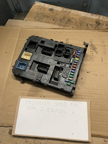 Peugeot 3008 MKI 2010 - BCM BODY CONTROL MODULE 966689538001 | eBay