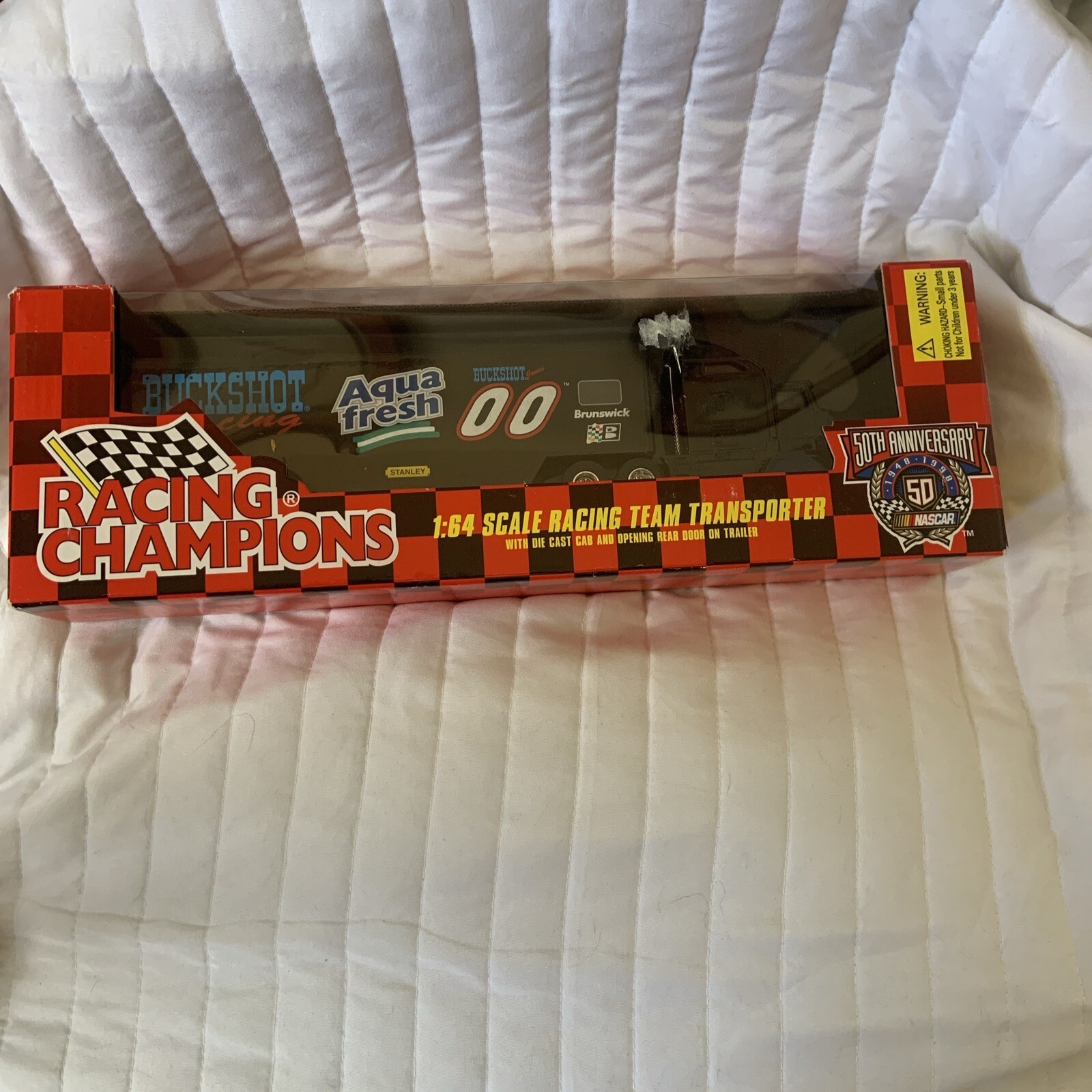 Racing Champions -Team Transporter Truck - Buckshot Jones 00-1:64 ...