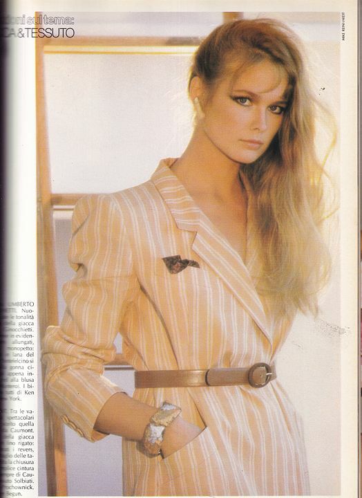 HARPER'S BAZAAR 1980 BROOKE SHIELDS JANICE DICKINSON GIA CARANGI JERRY ...