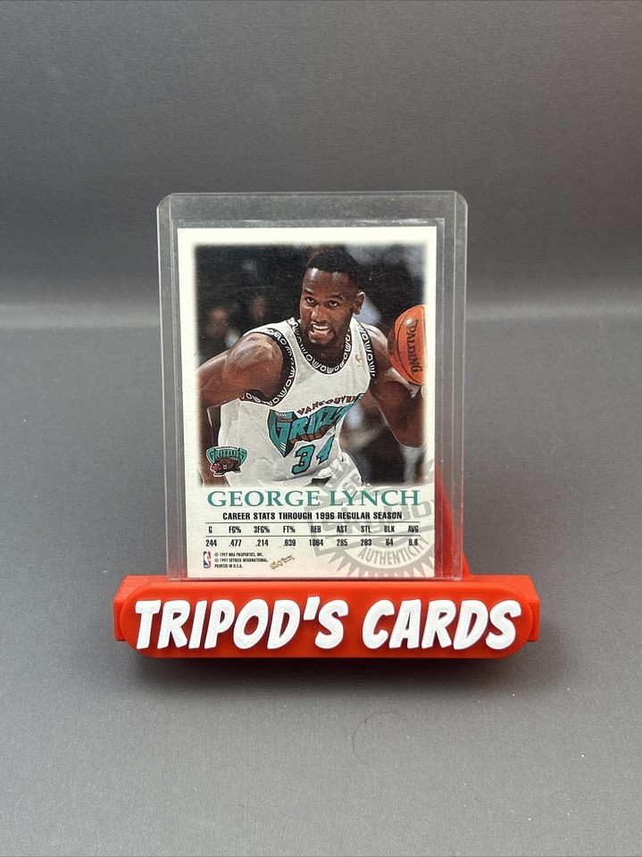 1997 Skybox Autographics George Lynch On Card Auto Autograph Vancouver ...