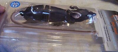 122022 VINTAGE SAVAGE GEAR 3D RAD RUBBER MOUSE LURE 6" BODY MUSKY | eBay