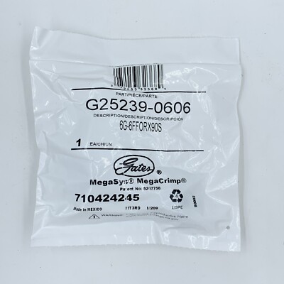 Hydraulic Fittings - Gates Megacrimp