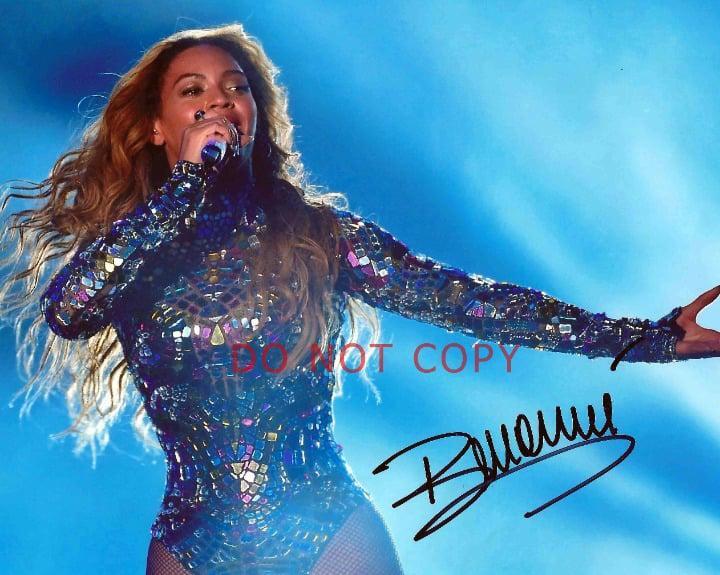 Beyonce Knowles SIGNED reprint 8x10 Photo Autographed RP #1 | eBay