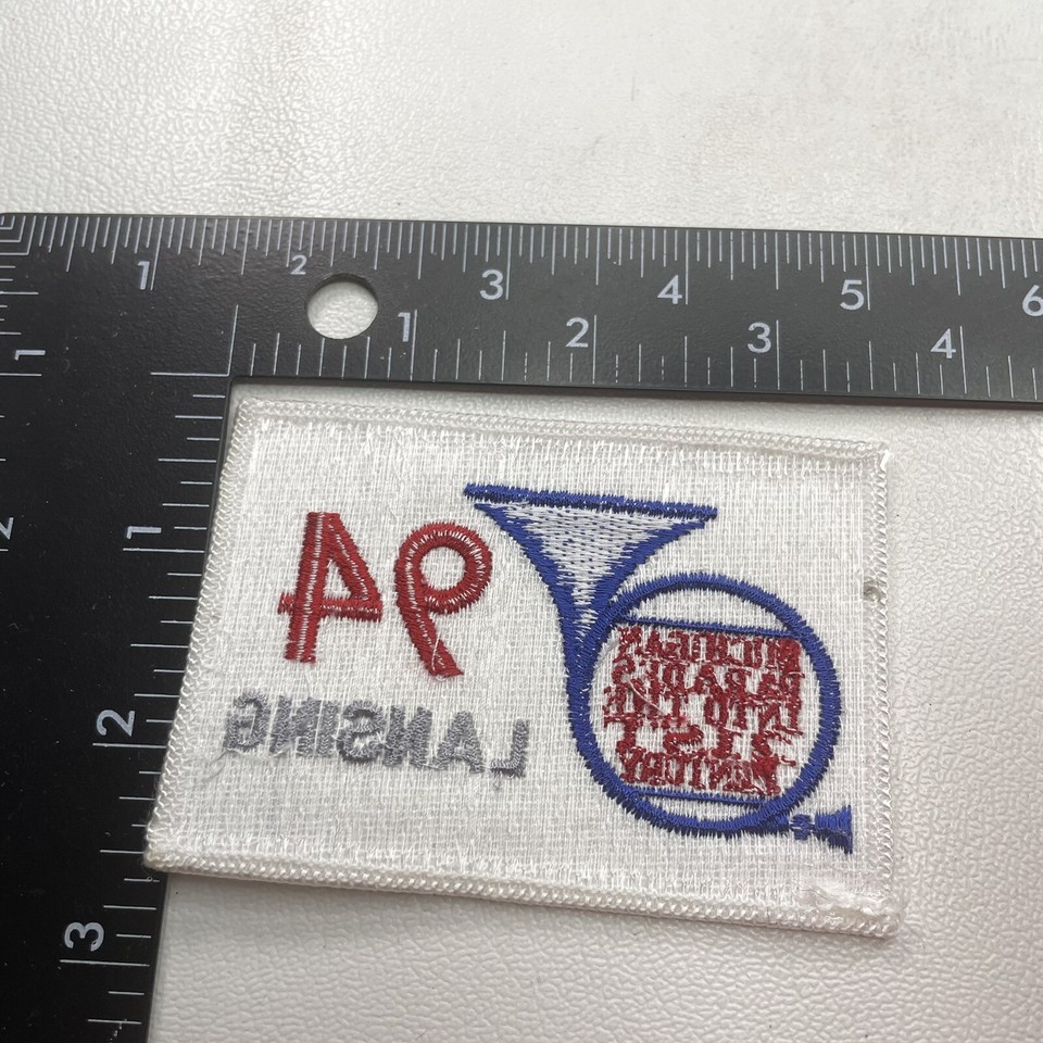 Vtg 1994 MICHIGAN PARADES INTO THE 21st CENTURY Patch (Lansing MI) C23U ...