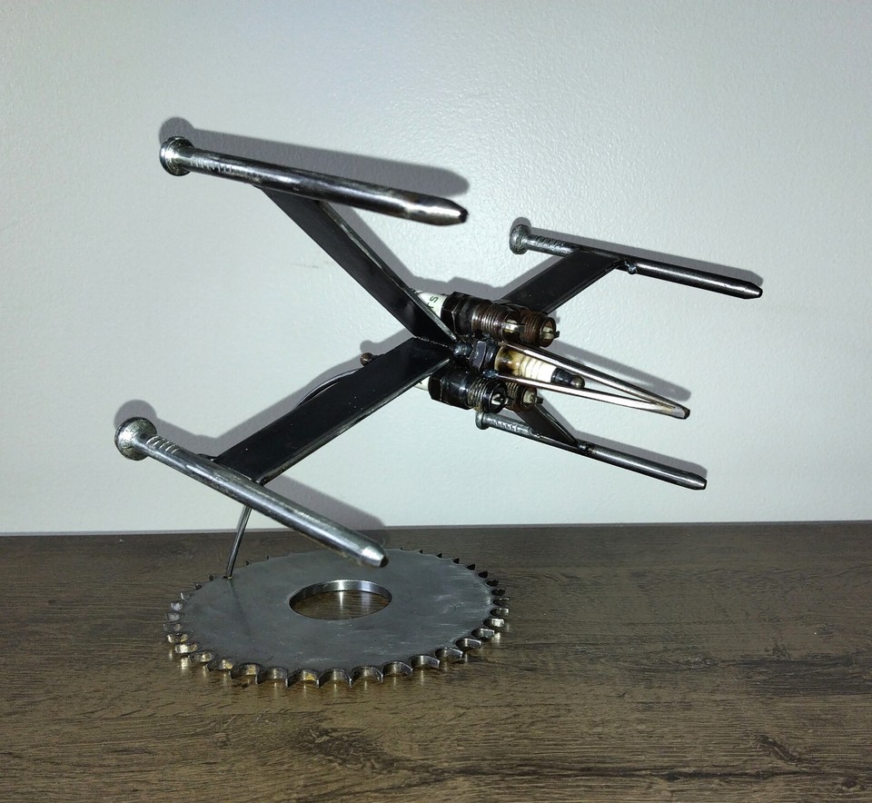Star Wars X Wing Fighter Scrap Metal Art Steampunk | eBay