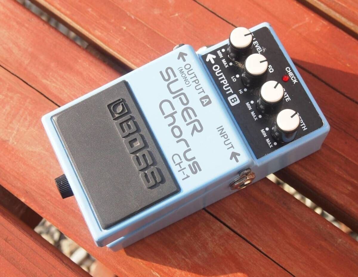 BOSS CH-1 Super Chorus Guitar Effect Pedal JP CH1 Guitar Bass ...