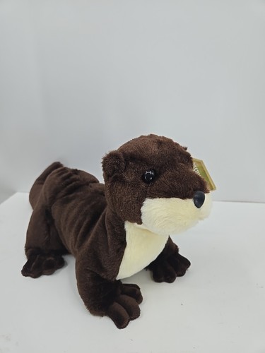 NWT Cute 15" Destination Nation River Otter Brown Plush Stuffed Animal ...
