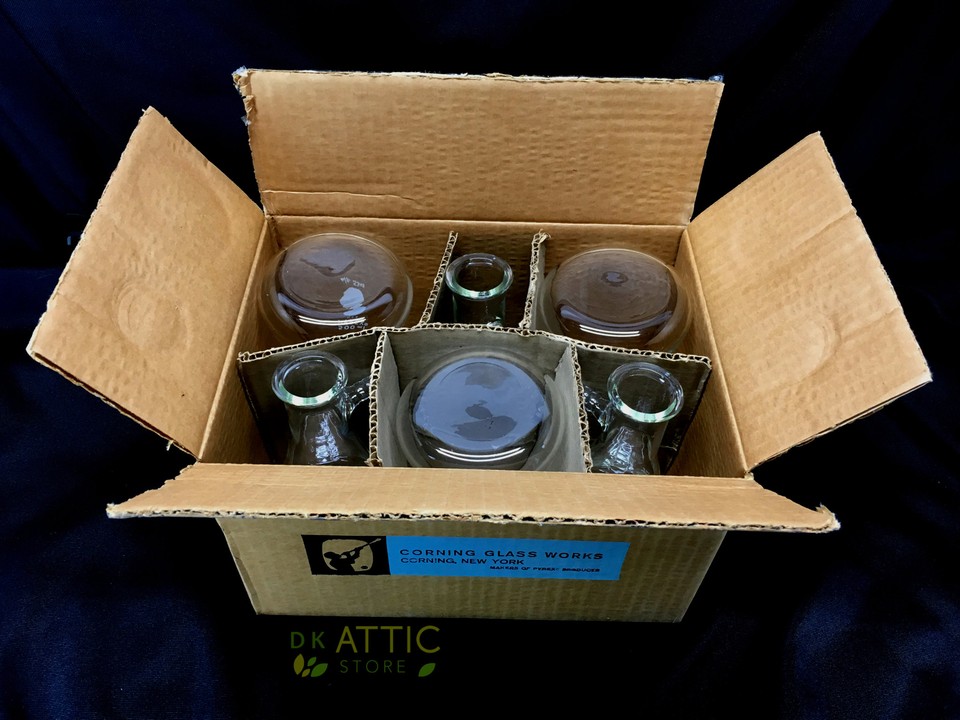 Pyrex Filter Flask, 500ml Series 5340 w/ Side Arm - NOS! Listing is for ...