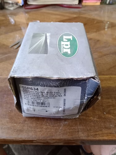 LPR plaquettes Frein 05P634 A3 A4 A6 A8 Golf 4 5 Passat Polo Sharan ...