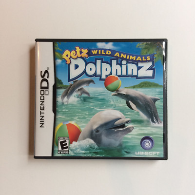 Petz Wild Animals: Dolphinz (Nintendo DS, 2007) complete CIB video game ...