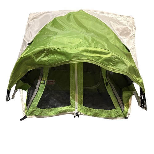 Coleman Tent Store Display Salesman Sample Screen Porch Rain Fly Green ...
