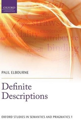 Definite Descriptions by Paul Elbourne (English) Hardcover Book ...