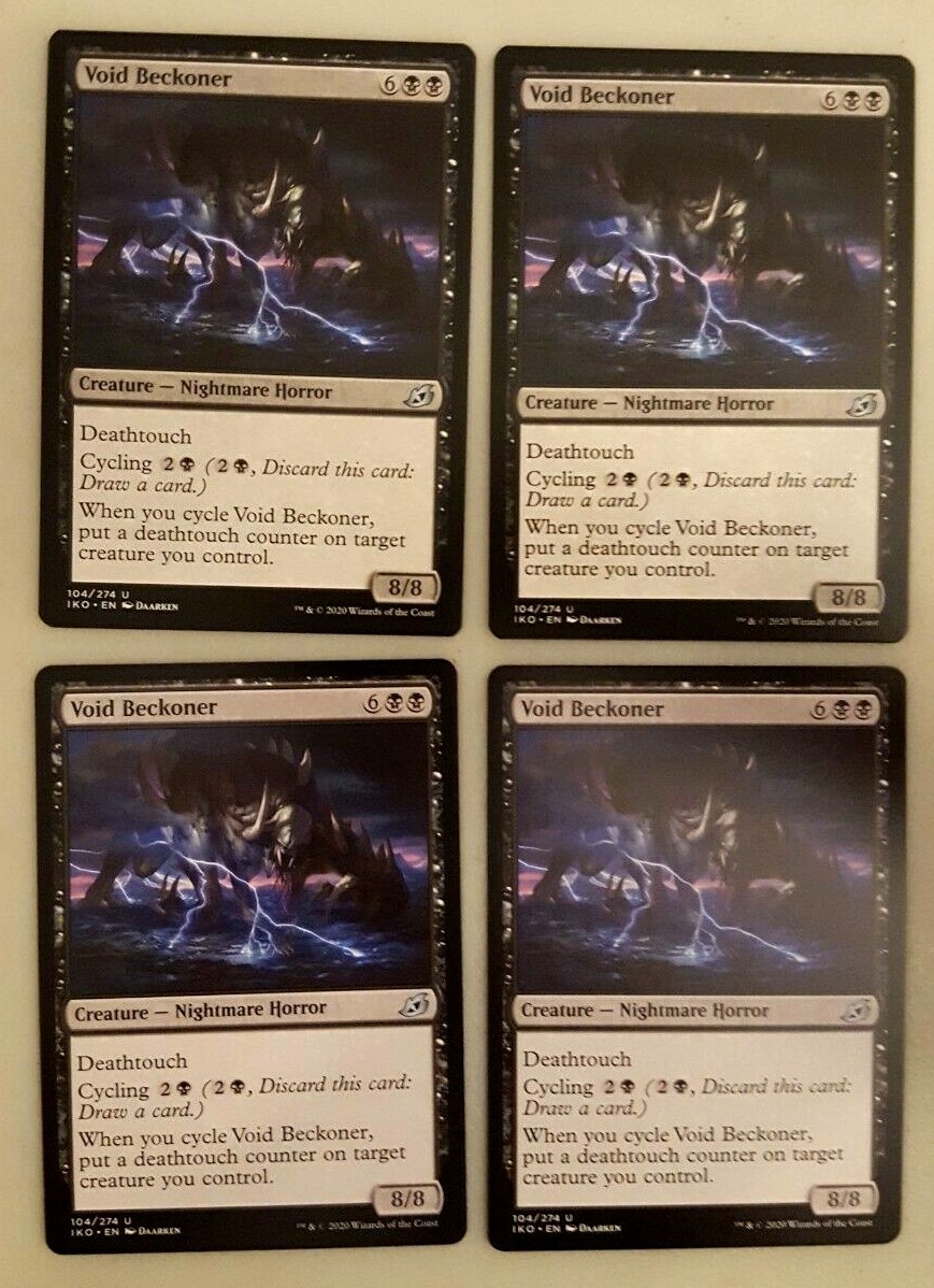 4x Void Beckoner Ikoria MTG Magic the Gathering NM Playset | eBay