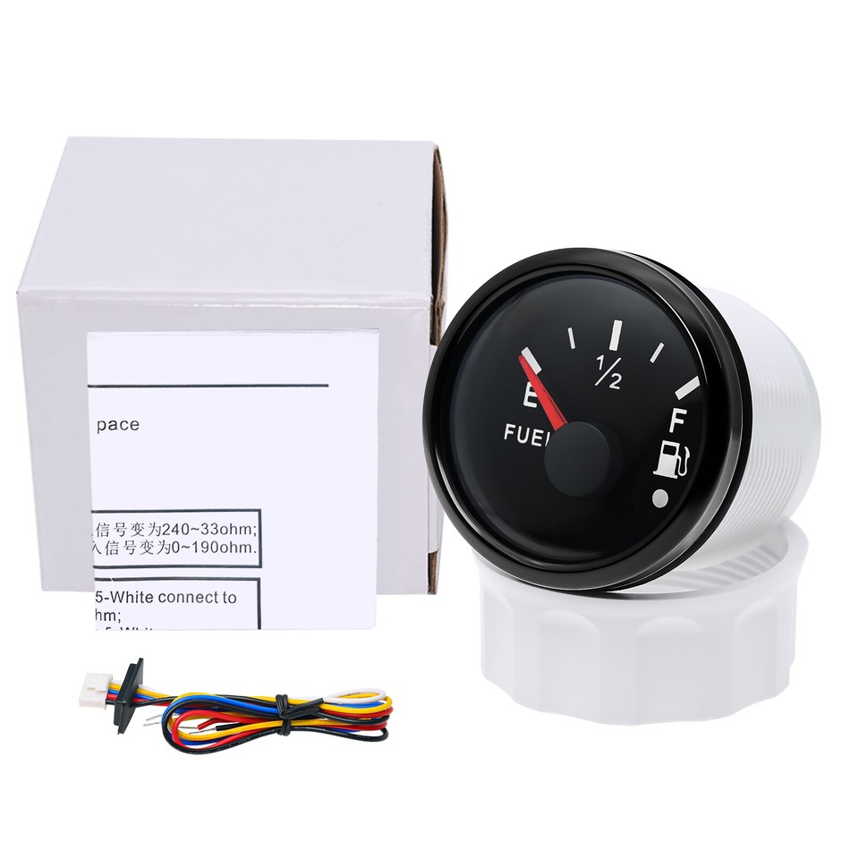 5 Gauge Set 85mm GPS Speedometer 120MPH With Tacho&52mm 4 Gauge With ...