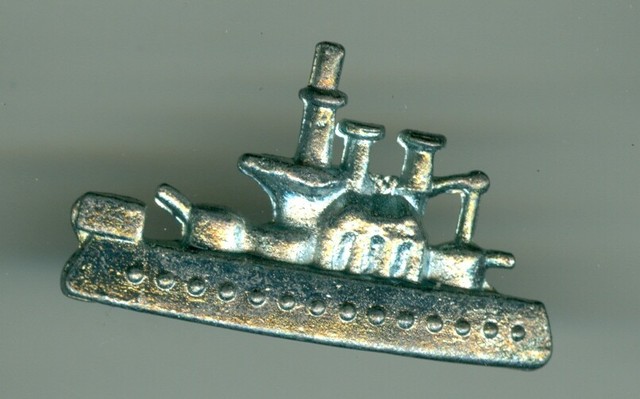 Monopoly Replacement Piece: Classic Battleship Boat | eBay
