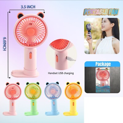 USB Portable Rechargeable Fan Handy Fan Air Cooler | eBay