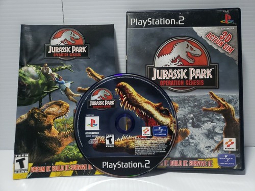 Jurassic Park Operation Genesis Playstation 2 PS2 Complete With ...