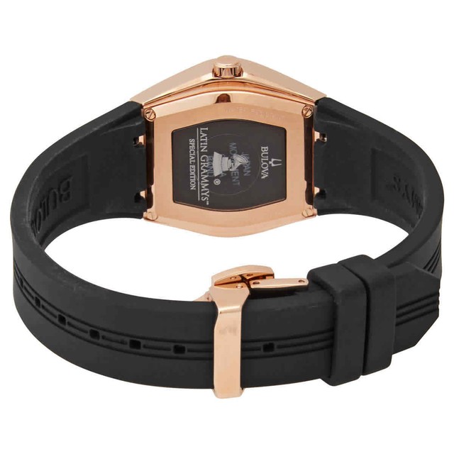 Bulova Latin Grammy Gemini Rose Gold Plated Stainless Quartz Watch ...