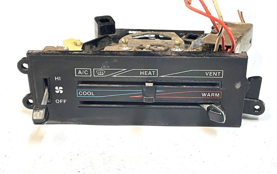 Jeep YJ heat w/ AC control Heater defrost temperature Wrangler AIR ...