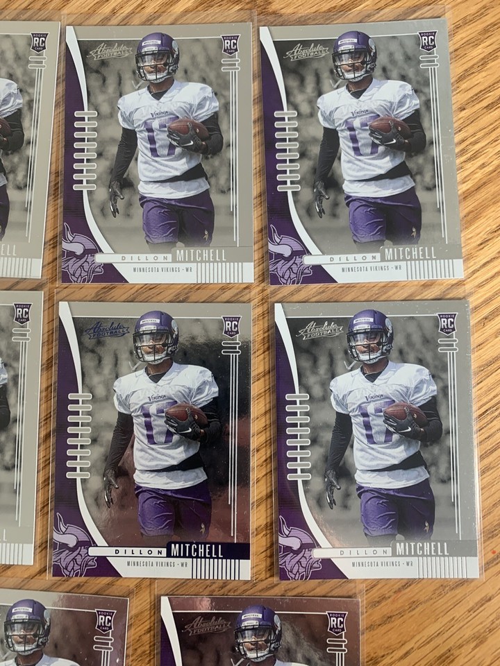 Dillon Mitchell 2019 Absolute Football #171 RC Minnesota Vikings (8) | eBay