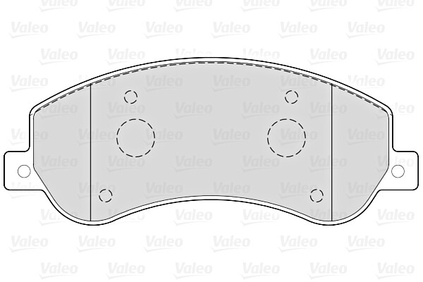 Front Disc Brake Pad Set VALEO Fits VW Amarok 2H6698151A NEW | eBay