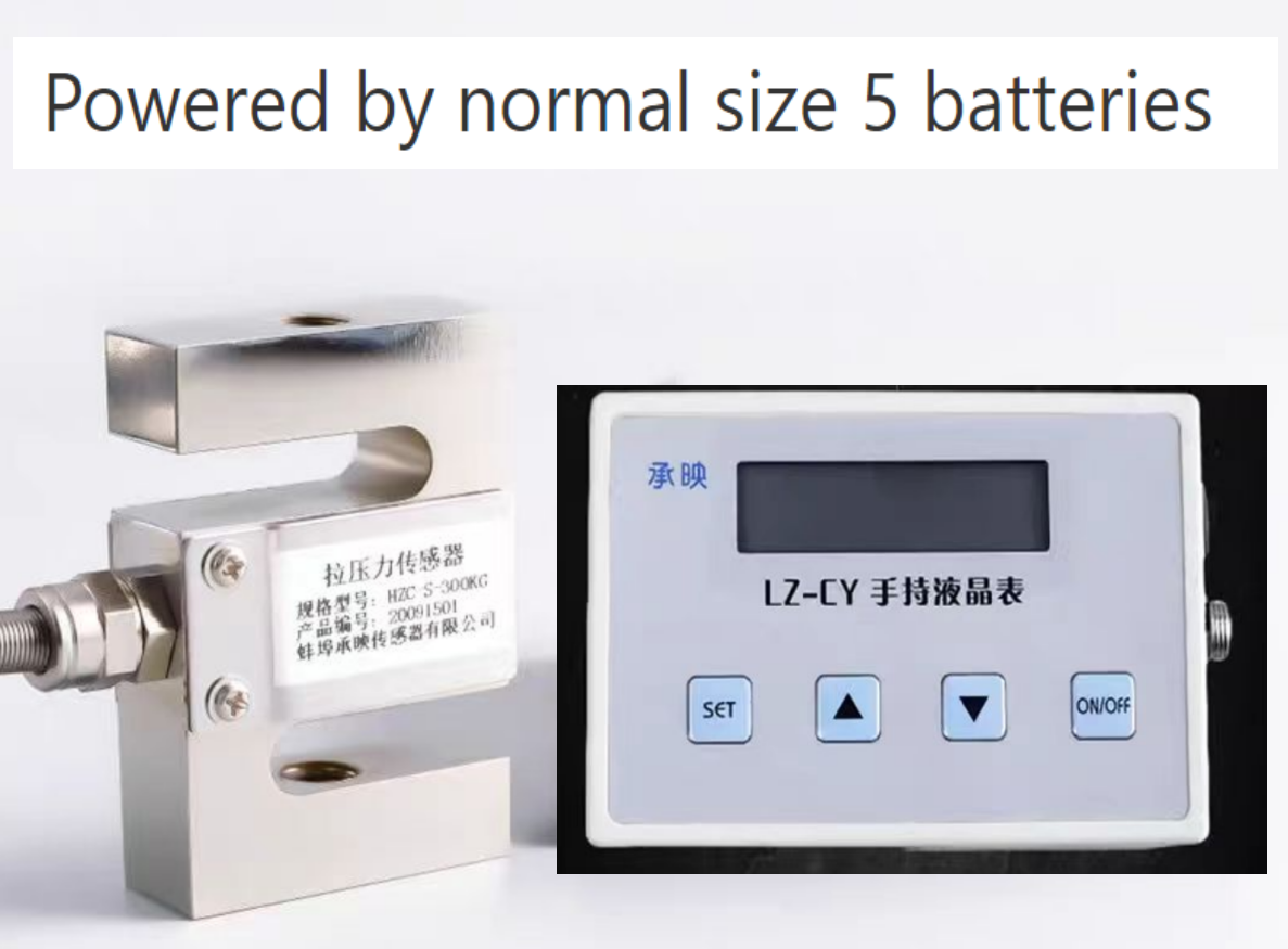 Load Cell Force Measuring Pull and Pess S-type Pressure Sensor with ...