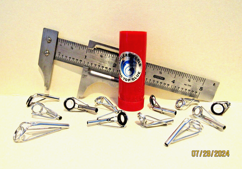 Freshwater Rod Tips & Glue Stick - Asst Sizes - Perfection Co. & Fuji ...
