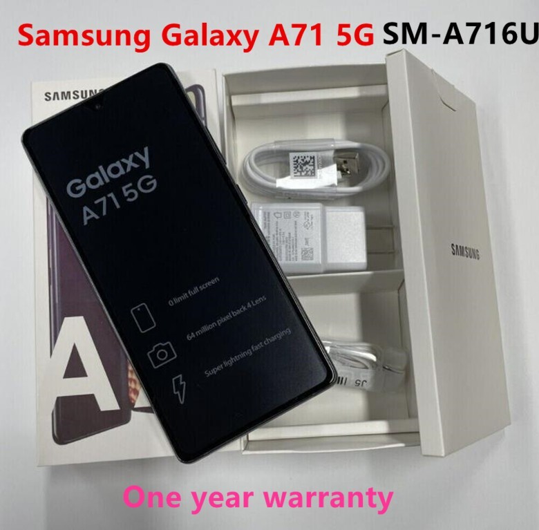 Samsung Galaxy A71 5G - 128 GB - Prism Cube Black (Unlocked) for sale online | eBay