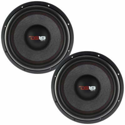 (2) DS18® GEN-X124D 12" GEN-X CAR SUB WOOFERS 4 OHM DVC SUBS SUBWOOFER ...
