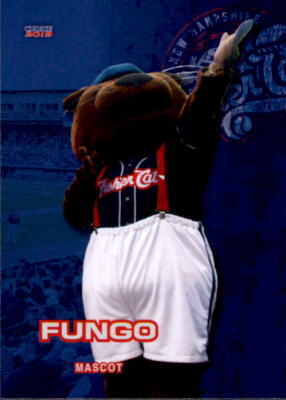 2019 New Hampshire Fisher Cats Choice #42 Fungo MASCOT - NM Baseball ...