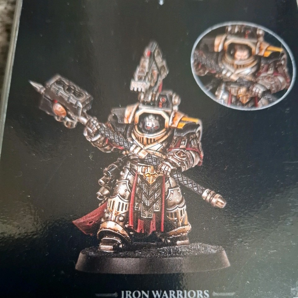 Forge World Iron Warriors Warsmith New Warhammer World Exclusive Horus ...