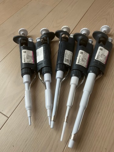 Gilson Pipet pipetman Pipettor pipet set P1000 P20 P200 P2 P100 P10 qtv ...