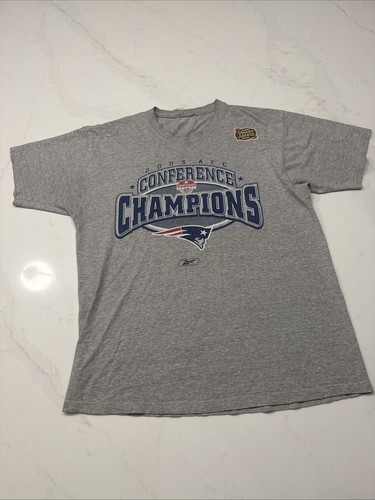 Vintage 2003 Lee Sport New England Patriots AFC Conference T-Shirt ...