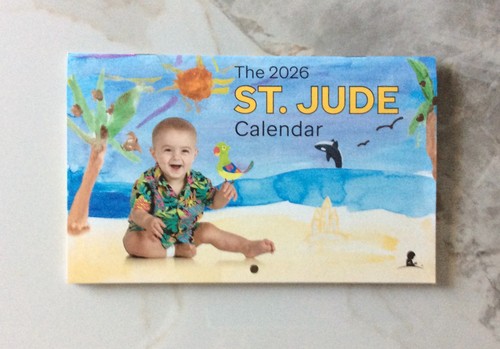 2026 St. Jude SMALL Wall Calendar – 16-Months - Darling Child Photos ...