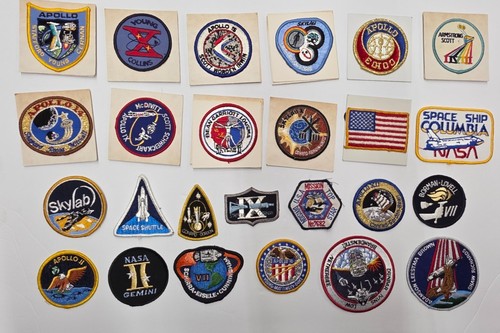 Original 30+ NASA Project Space Crew Patches Collection | eBay
