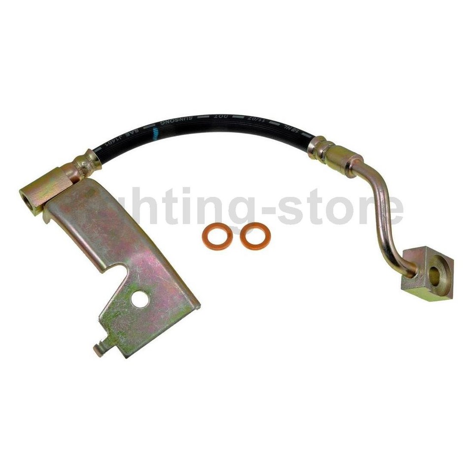 2 Rear Brake Hydraulic Hose Brake Line Fits 1994 Ford Mustang 1995 Ford ...