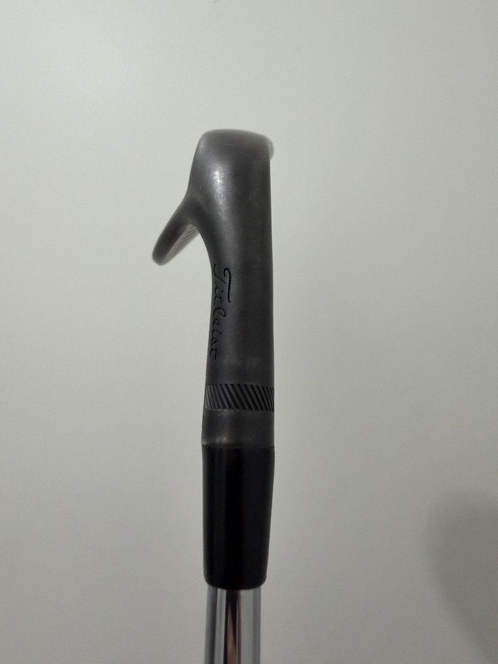 Titleist SM9 Vokey Jet Black 46 Degree 10 F Grind Bounce Pitching Wedge ...