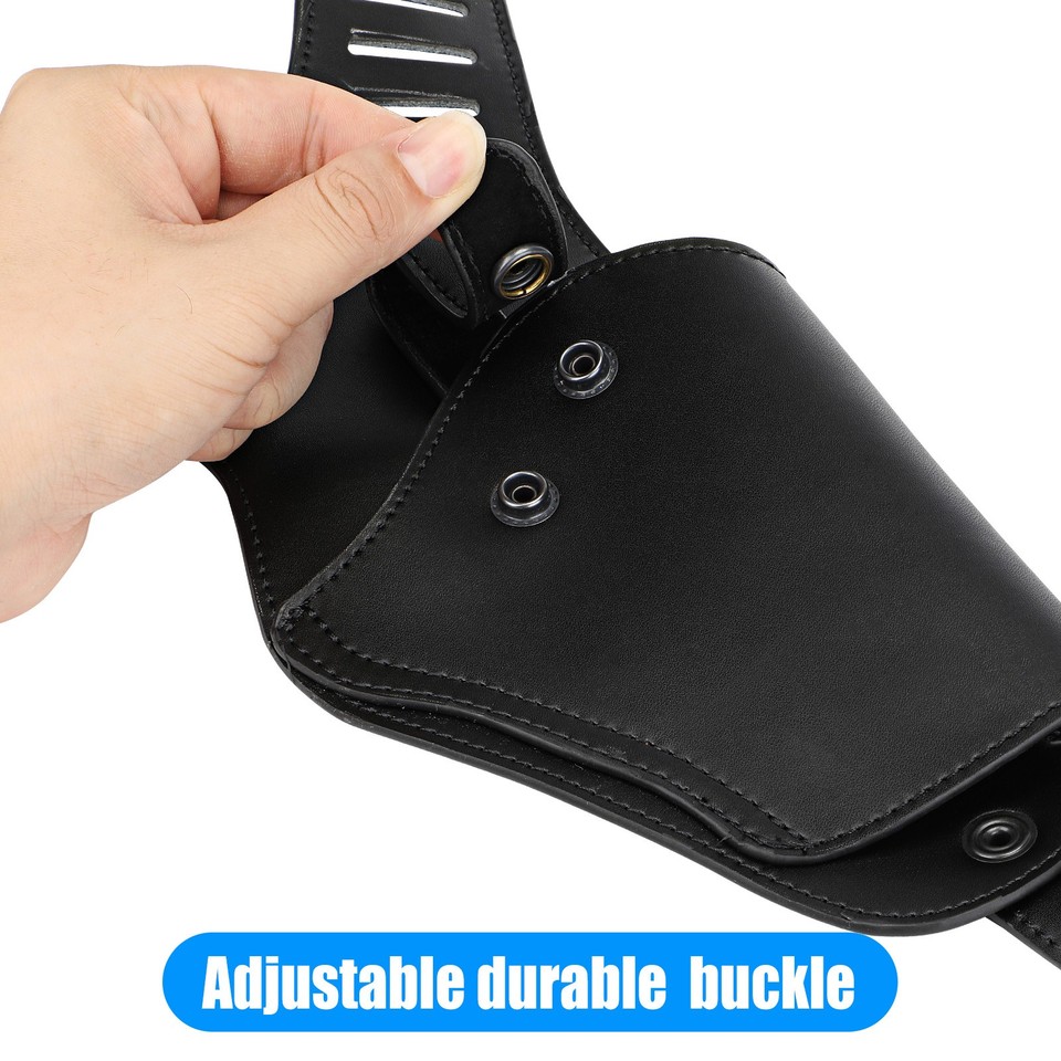 Genuine Leather Tactical Underarm Shoulder Gun Holster Pistol Concealed ...