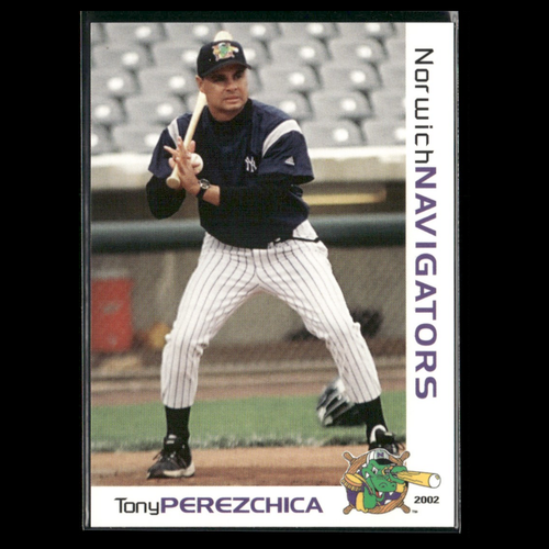 Tony Perezchica 2002 Norwich Navigators Team Set Baseball Card MLB NM ...
