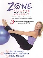 Zone - Pilates Mat and Ball Workout (DVD, 2001) for sale online | eBay