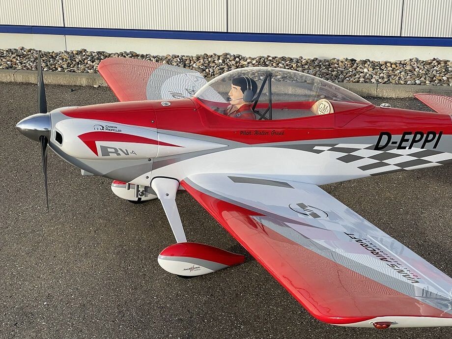 Grupp Modellbau 34% 93.7" RV4 60-70cc Gas ARF RC Airplane | eBay