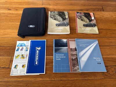 2004 Ford Explorer Owners Manual With Case OEM Free Shipping | eBay