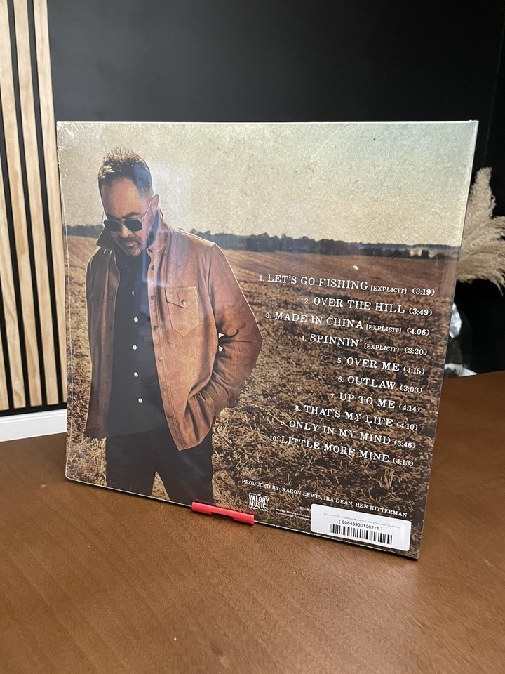 Aaron Lewis THE HILL SIGNED Ghostly Translucent Tan & Clear Colored LP ...