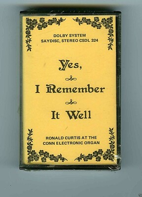 CASSETTE TAPE(SEALED)RONALD CURTIS YES I REMEMBER IT WELL | eBay