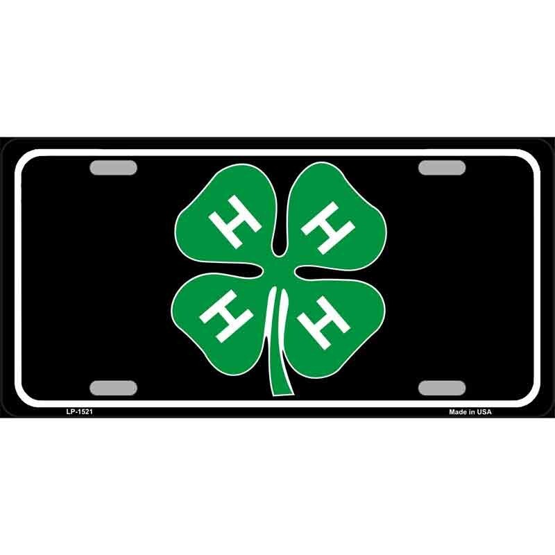 4-H CLUB 4 H METAL AUTO TAG LICENSE PLATE 6X12 (NEW) | eBay
